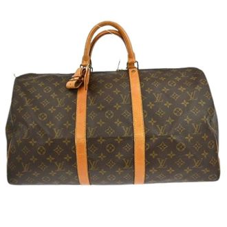 Louis Vuitton unisex, Pre-owned, Brun, Taille: ONE Size Sac Keepall Pre-owned
