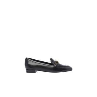 Stuart Weitzman Femme, Chaussures, Noir, Taille: 36 EU Mocassins Slip-On en Cuir de Veau