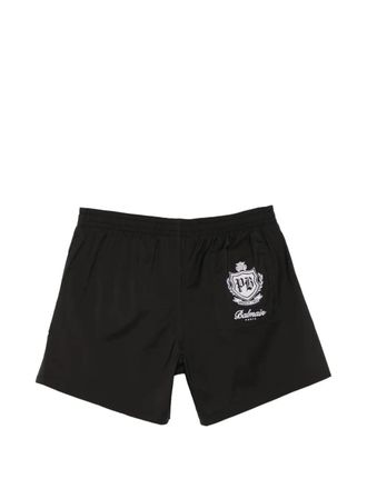 Balmain Mens Drawstring-Fastening Swim Shorts Ss26 M