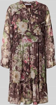 Zabaione Knielanges Kleid mit Schl&uuml;sselloch-Ausschnitt Modell Ar44inaa