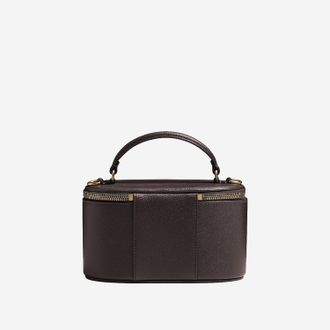 Valentino Garavani Womens Shoulder Bag Ebony Brown