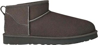 UGG Stiefel - Ugg M Classic Ultra Mini Enkellaarzen Donkergrijs - Gr. 43 (EU) - in Braun - f&uuml;r Damen