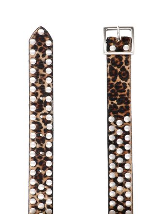 Golden Goose Womens Belts Brown Cow Leather