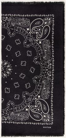 Kujten Kujten Cashmere-Tuch Hachiko schwarz