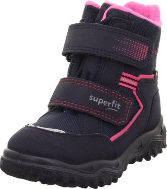 Superfit Mädchen Husky Warm Gefütterte Gore-tex Blau/Pink 8020 Stiefel, Blau Pink 8020, 30 EU