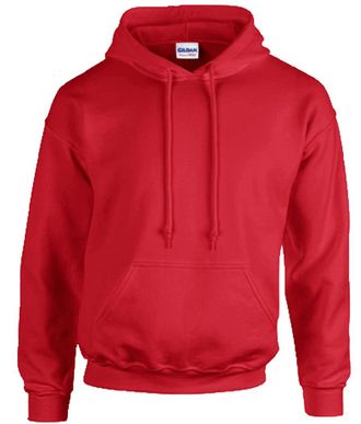 Gildan Herren Adult 50/50 Cotton/Poly. Hooded Sweat Sweatshirt, Rot (Red), XX-Large (Herstellergröße: XXL)