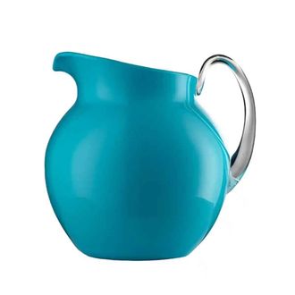 Mario Luca Giusti Giusti - Brocca Palla turchese smalto