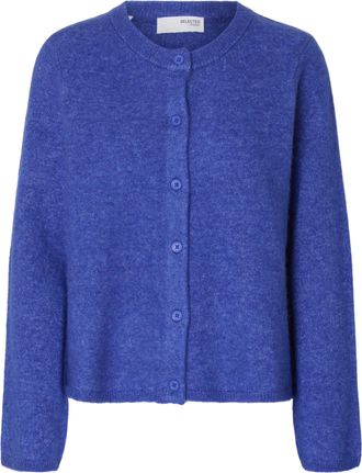 Selected Slflulu New Ls Knit Cardigan Noos
