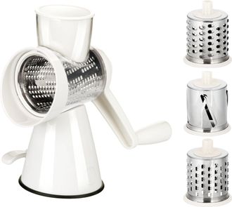 Tescoma Universelle Reibemaschine HANDY, 4 Trommeln