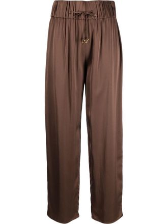 Áeron pantalon Aurella à lien de resserrage - Marron