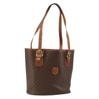Celine Sac bandouli&egrave;re vintage Pre-owned - Femme - Pre-owned - Brun - Taille: ONE Size