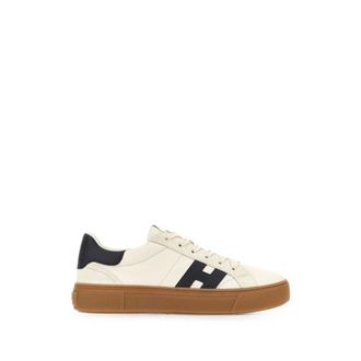 Hogan Homme, Chaussures, Multicolore, Taille: 42 EU Baskets en cuir H705