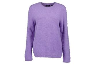 Blue Seven Rundhalspullover Damen Pullover 248137 mit Rundhals - Strickpullover Winterpullover Flauschige und weiche Strickoptik, Gerade & angenehm lockere Passf