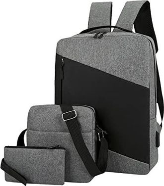 Generic Sac &agrave; dos trois couleurs sac de voyage ordinateur sac daffaires sac &agrave; bandouli&egrave;re d&eacute;contract&eacute; assorti sac &agrave; dos pour ordinateur portable femme sac &agrave; d