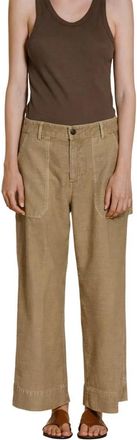 Mason's Femme, Pantalons, Brun, Taille: 38 FR Pantalon Cargo Large Dallas