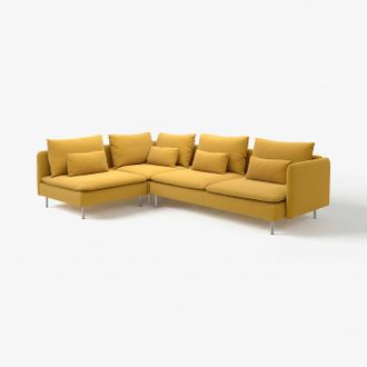 IKEA S&Ouml;DERHAMN Ecksofa 4-sitzig