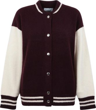 Laneus Cashmere und Seide Bomberjacke - - Knitwear - Damen - Mehrfarbig - XS