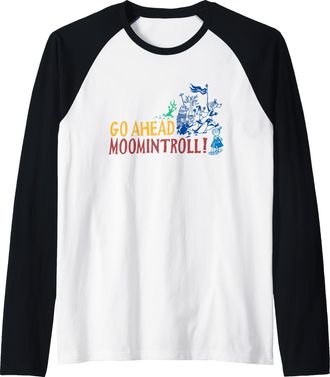 Moomin Color Go Ahead Moomintroll! Winterspiele Sport Raglan
