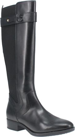 Geox D Felicity Knee High Boot, Black, 38 EU