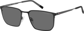 Tommy Hilfiger Lunettes de soleil TH 2272/S - Homme - Accessoires - Noir - Taille: 56 MM