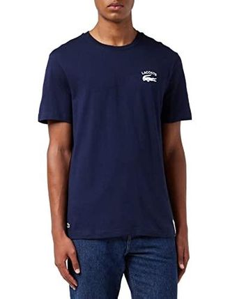 Lacoste T-Shirt Regular Fit Homme, Marine, S