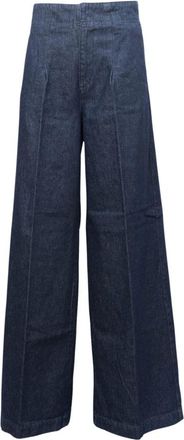 Roy Rogers Femme, Jeans, Bleu, Taille: W28 Wide Jeans