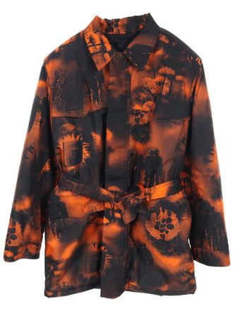 Prada manteau Re-Nylon (années 2010) - Orange