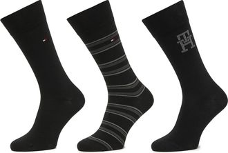 Tommy Hilfiger Lange Socken Tommy Hilfiger 701241159 Schwarz