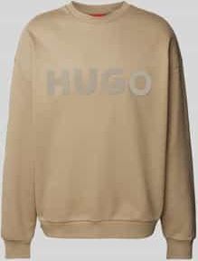HUGO BOSS Sweatshirt mit Label-Print Modell Dinex