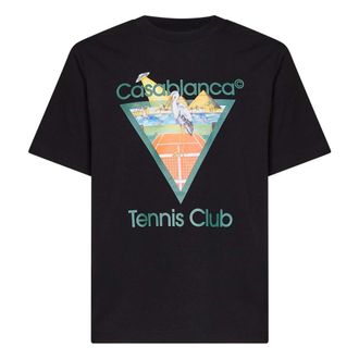 Casablanca Casablanca T-Shirts und Poloshirts - - Tops - Herren - Schwarzk - M