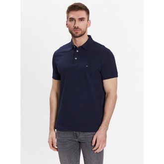 Tommy Hilfiger Poloshirt 1985 MW0MW17771 Dunkelblau Slim Fit