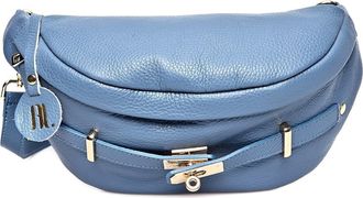 Anna Luchini T&uuml;rkis Rindsledertasche