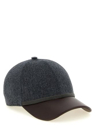 Brunello Cucinelli Baseball Cap - Grey