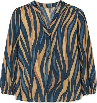 2-Biz Femme, Blouses et Chemises, Multicolore, Taille: 38 FR Blouses