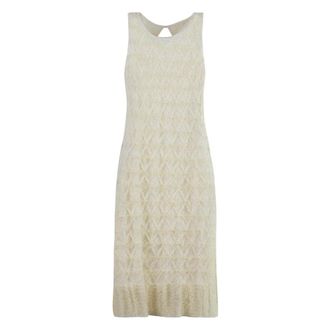 Chlo&eacute; Viskosekleid - - Dresses - Damen - Beige - XS