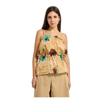 Manila Grace Damen, Oberteile, Beige, XSGr&ouml;&szlig;e