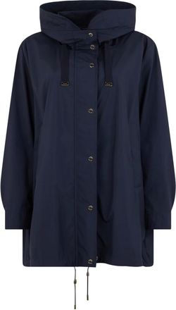 Moorer Femme, Manteaux, Bleu, Taille: 36 FR Jaclyn Parka