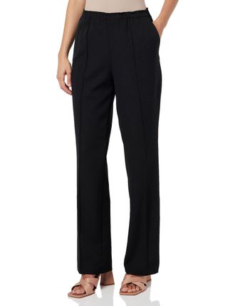 Only Damen Onlabba Hw Pb Pintuck Str Pant Cc Tlr, Schwarz, 42W / 32L