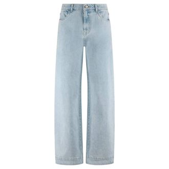 Nukus Abby Pants Denim Strass - - Jeans - Damen - Blau - XL