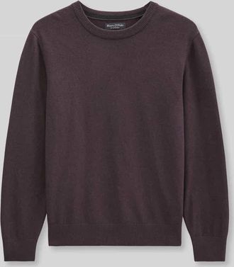 Marc O'Polo Regular Fit Pullover aus Baumwoll-Mix mir Schurwoll-Anteil