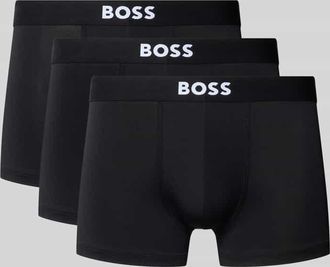 HUGO BOSS Trunks mit elastischen Label-Bund Modell MICRO ONE