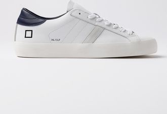 D.A.T.E. hill low calf white-blue