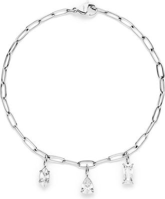 s.Oliver Bracelet - Elegantes Armband aus poliertem Edelstahl - silber - Gliederkette verstellbar bis 21 cm - wasserfest & hautfreundlich