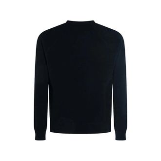 Malo Cashmere Crew Neck Sweater - Blue