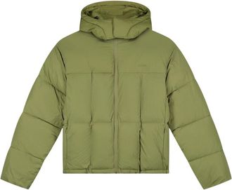 Arte Homme, Vestes, Vert, Taille: M Special Cuts Puffer Jacket