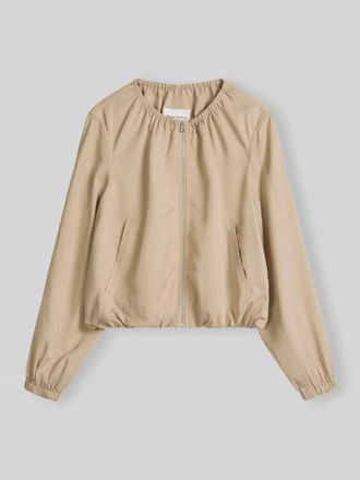 Marc O'Polo Loose Fit Jacke aus Lyocell-Leinen-Mix