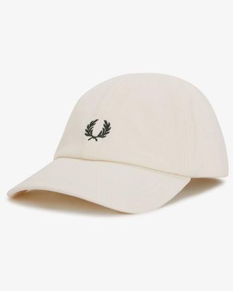 Fred Perry Cap aus einem Baumwoll-Piqu&eacute; mit Logo-Stickerei in