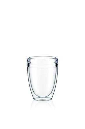 Bodum 11894-10SA PAVINA Outdoor Becher, doppelwandig, Kunststoff, 0,6 l, 2 Stück, Klar