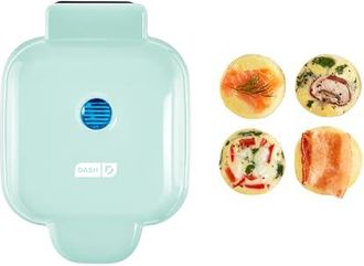 Dash DBBM450GBAQ08 Machine à bouchées sous vide avec moules en silicone pour sandwichs au petit-déjeuner, collations ou desserts sains, compatible avec le 