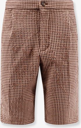 Hev&ograve; Torre Lapillo checked shorts - HEVO - gender_Man